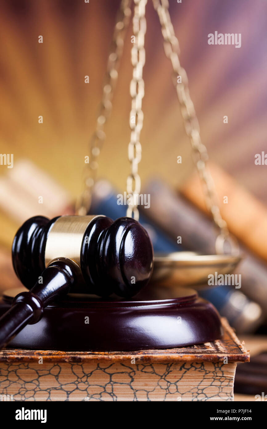 Gavel, Mallet of justice concept Stock Photo - Alamy