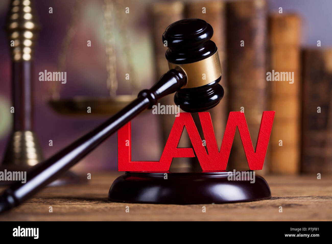 Law and justice concept, legal code and scales Stock Photo - Alamy