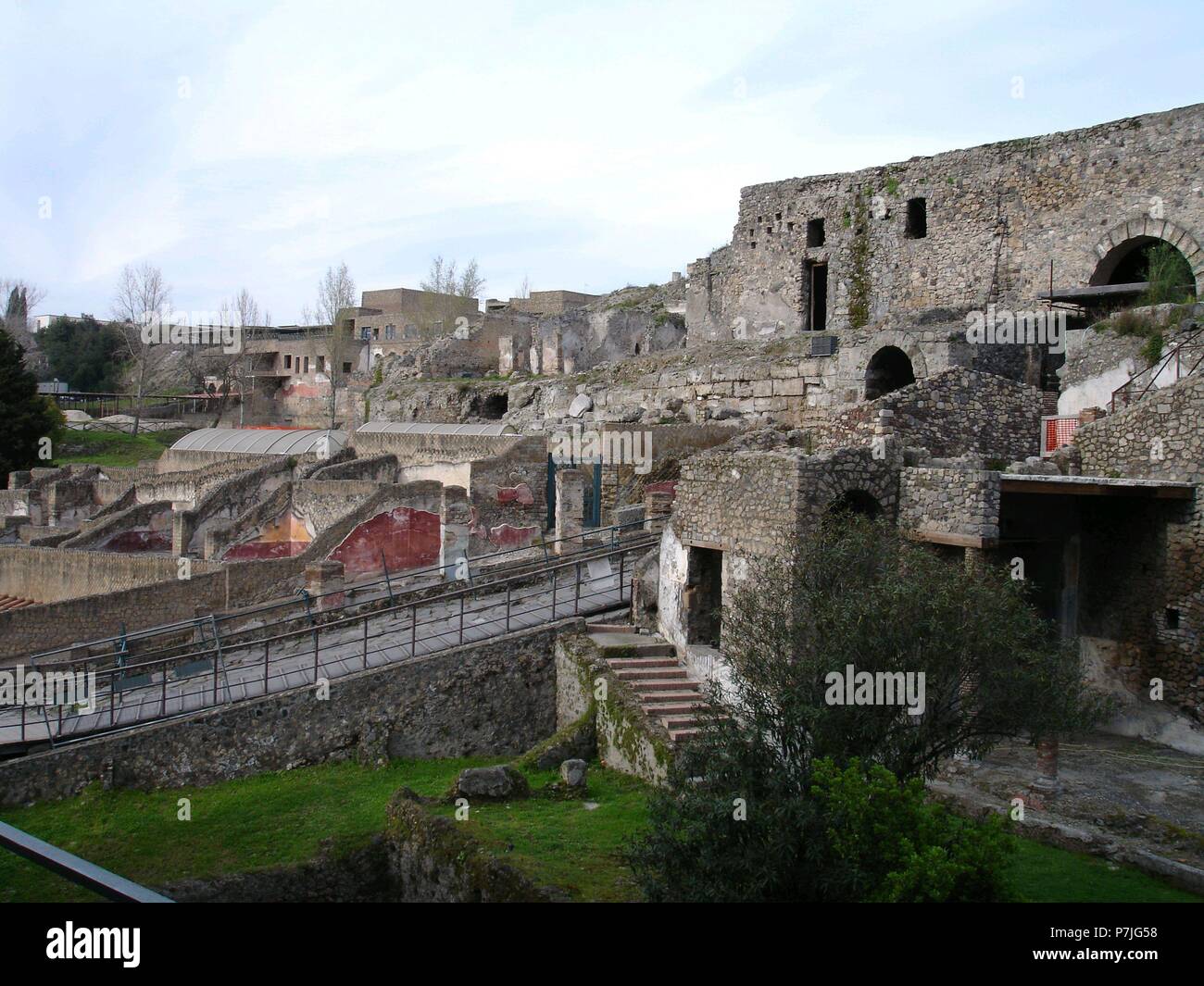 RUINAS DE POMPEYA. Location: CIUDAD ROMANA, HERCULANO, ITALIA Stock Photo - Alamy