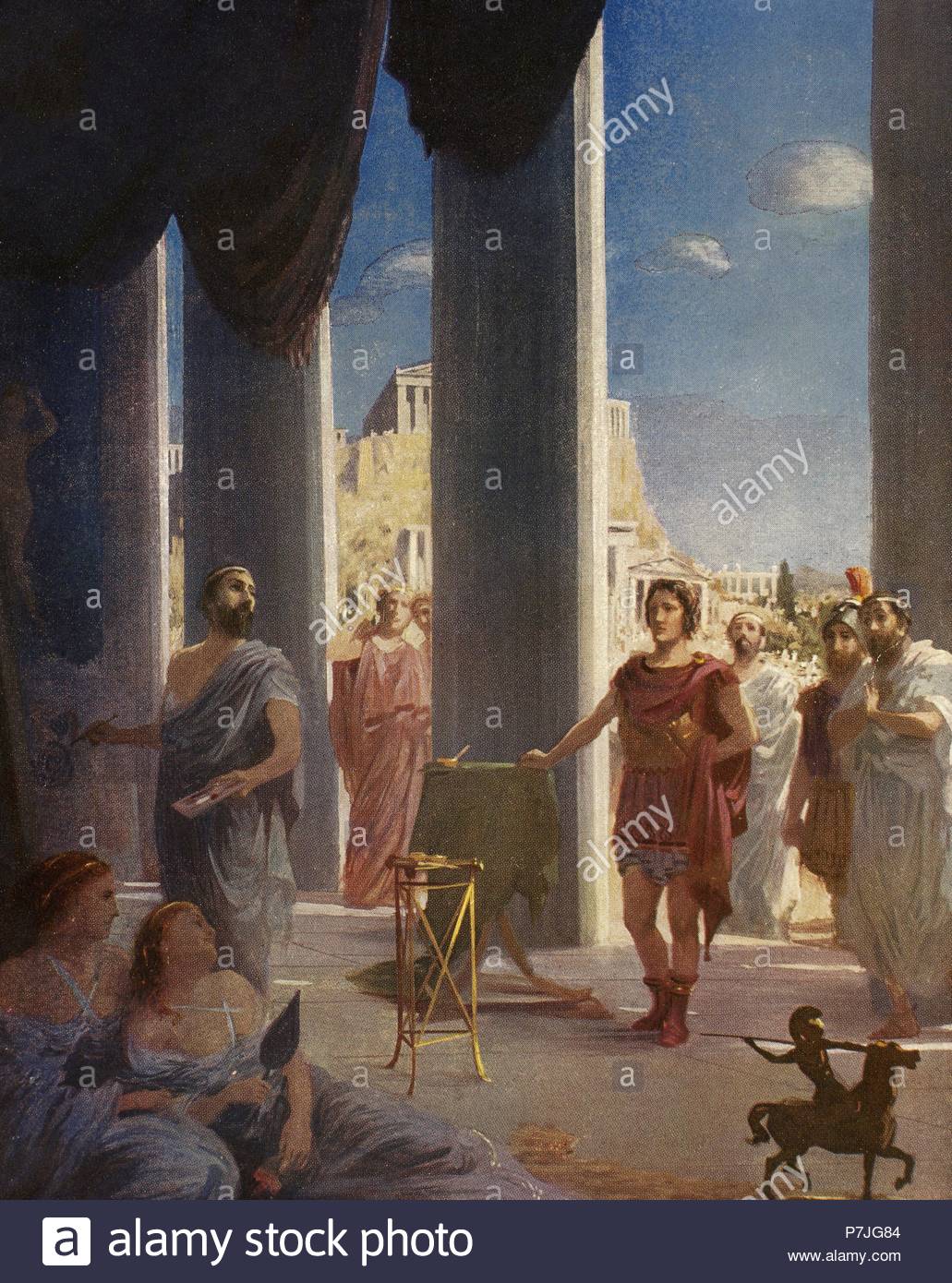 Ancient Greece Assembly Stock Photos & Ancient Greece Assembly Stock ...