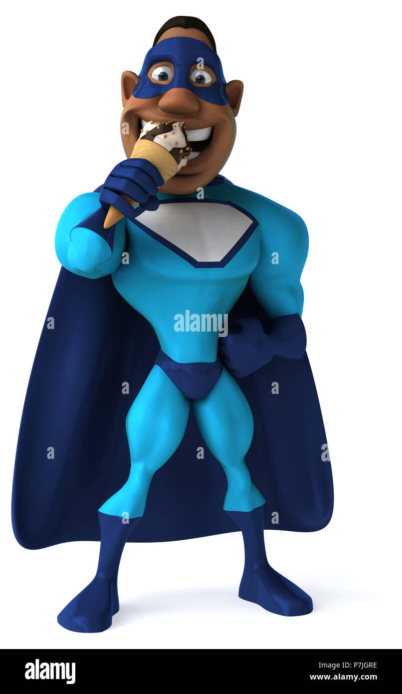 Cartoon illustration ice cream super hi-res stock photography and ...