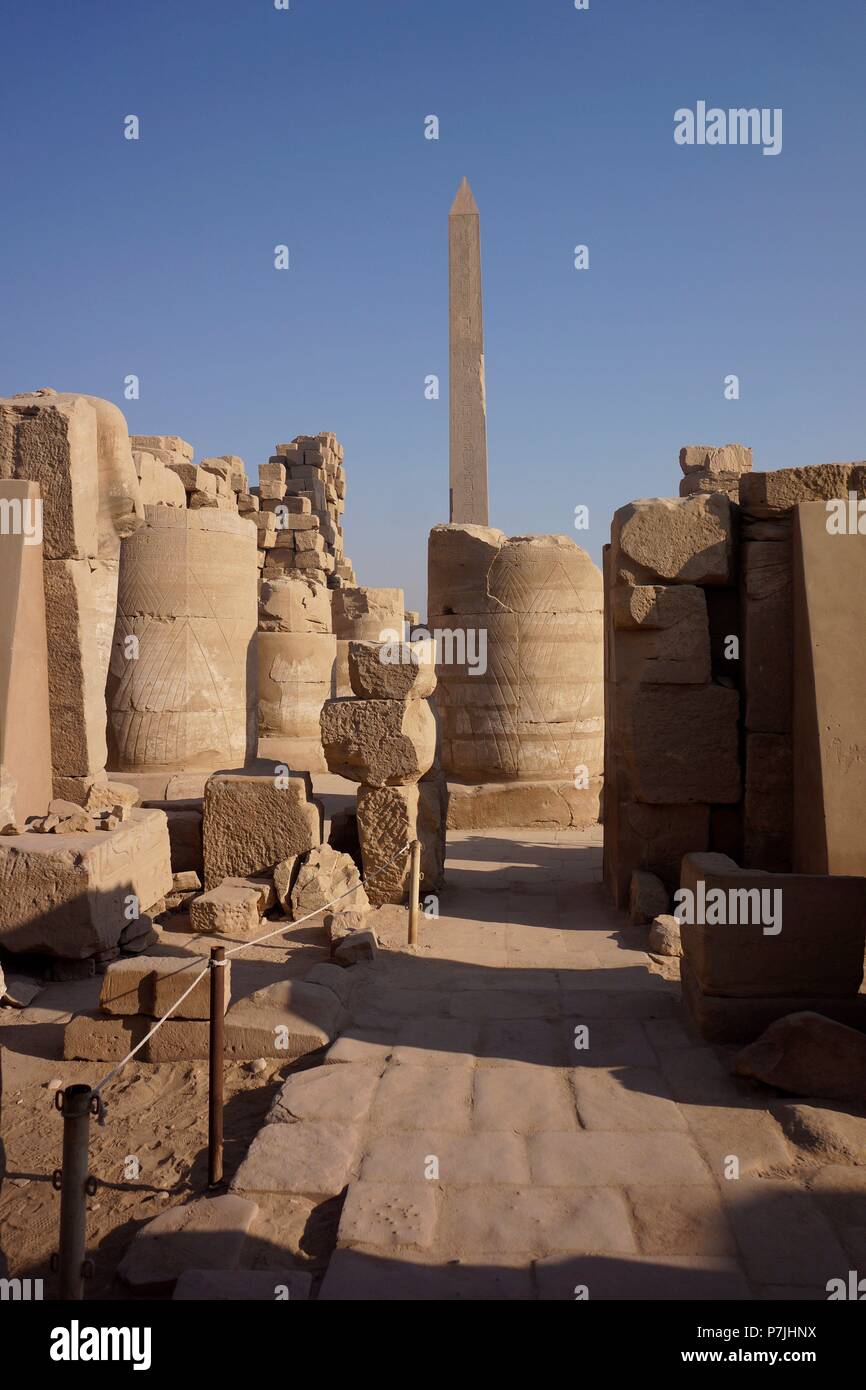 Karnak. Templo de Thutmose III. Templo de Tutmosis III (o Thutmose III ...