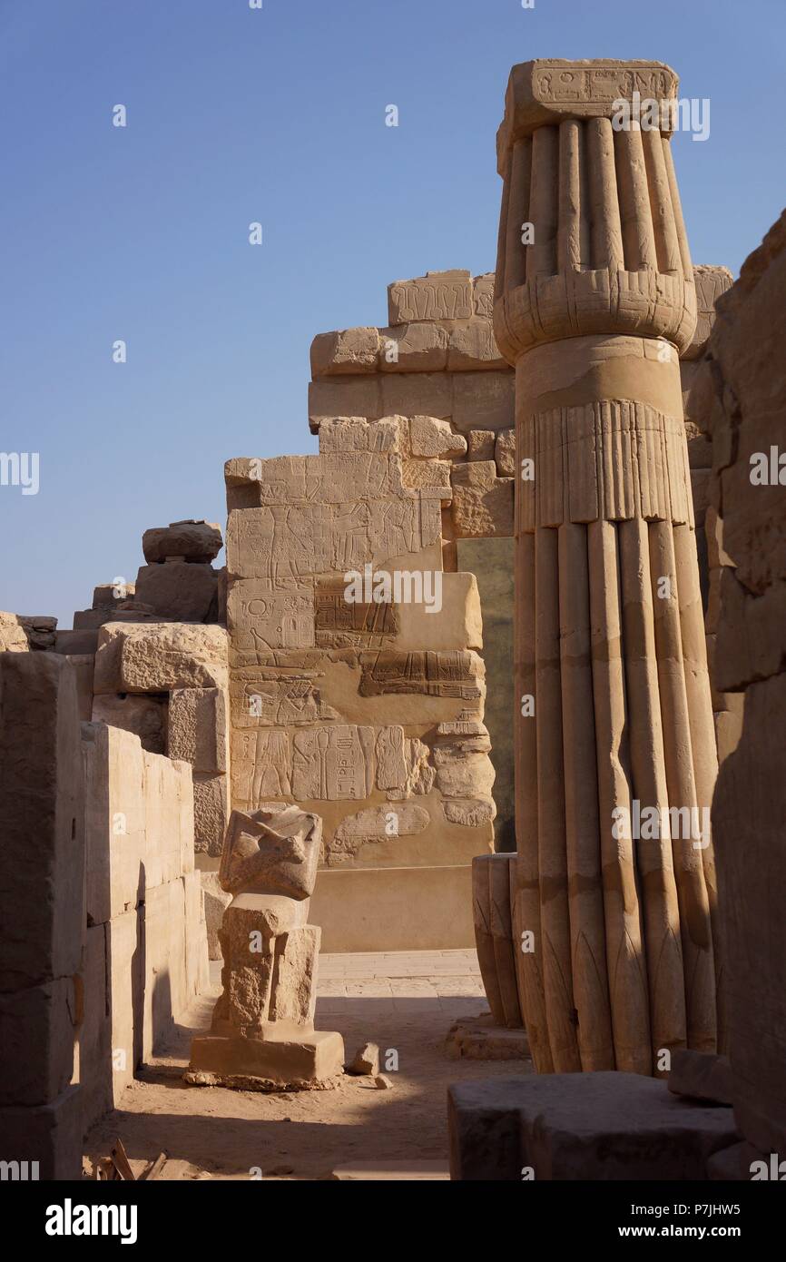 Karnak. Templo de Thutmose III. Templo de Tutmosis III (o Thutmose III ...