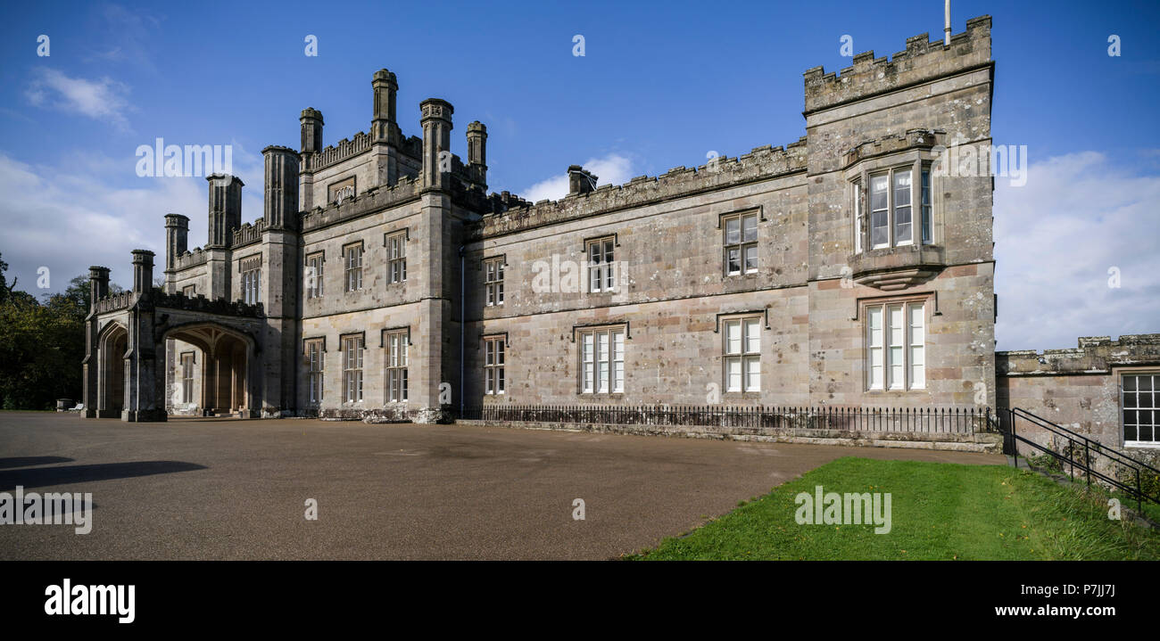 Blairquhan Castle, the Regency house near Maybole in South Ayrshire ...