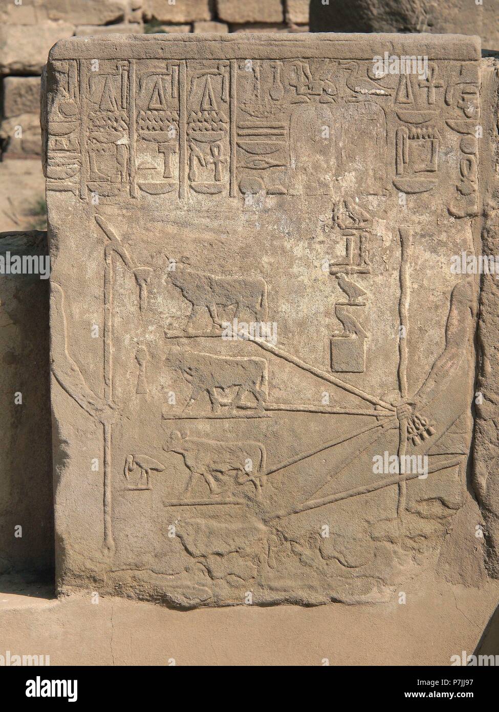 Templo de Karnak Stock Photo - Alamy