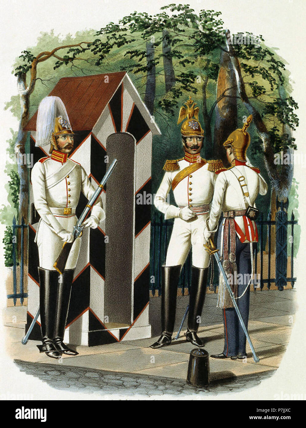 25 History of the Life Guards Regiment Album Stock Photo - Alamy