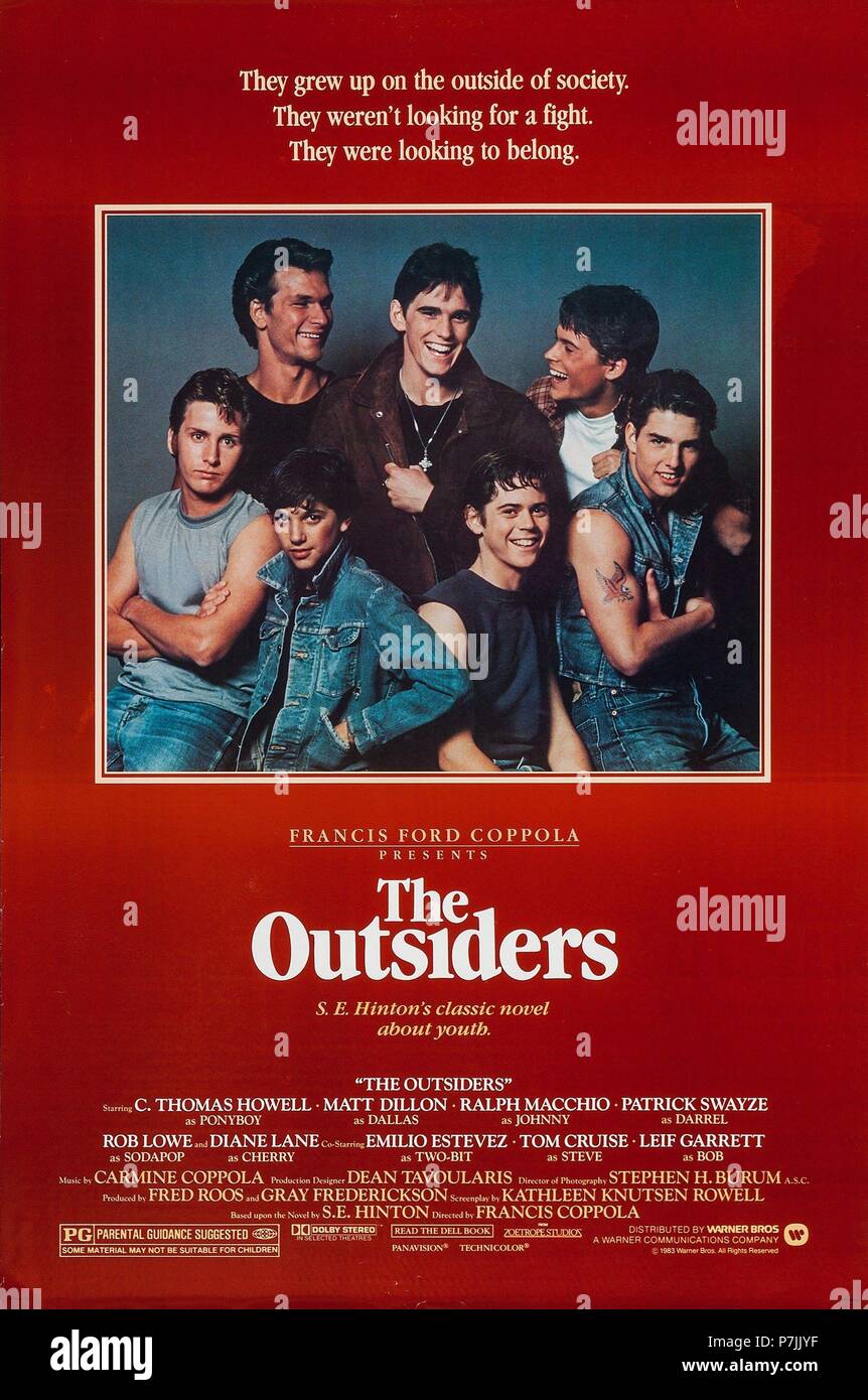 Original Film Title: THE OUTSIDERS. English Title: THE OUTSIDERS. Film ...