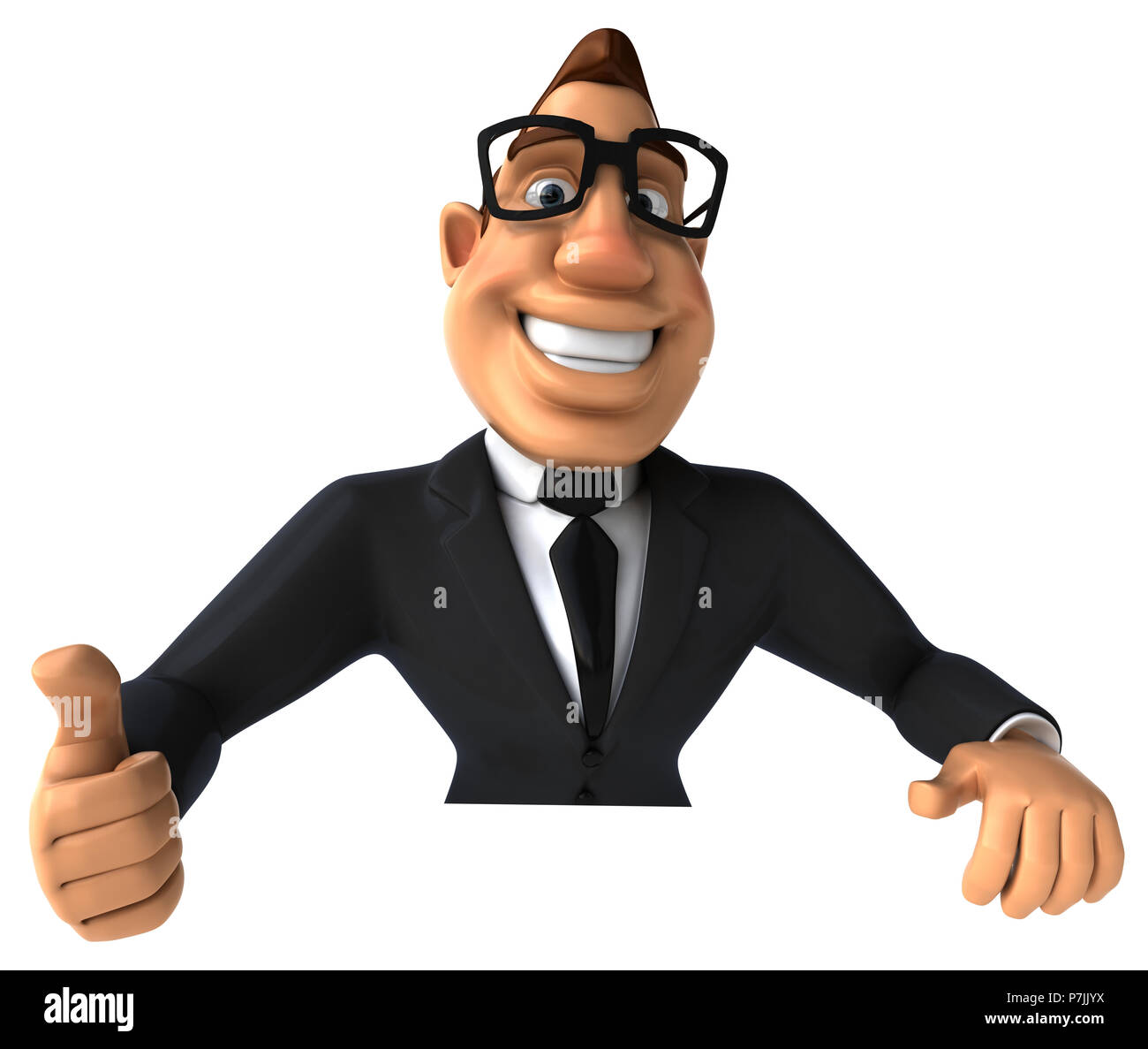 Fun business man Stock Photo - Alamy