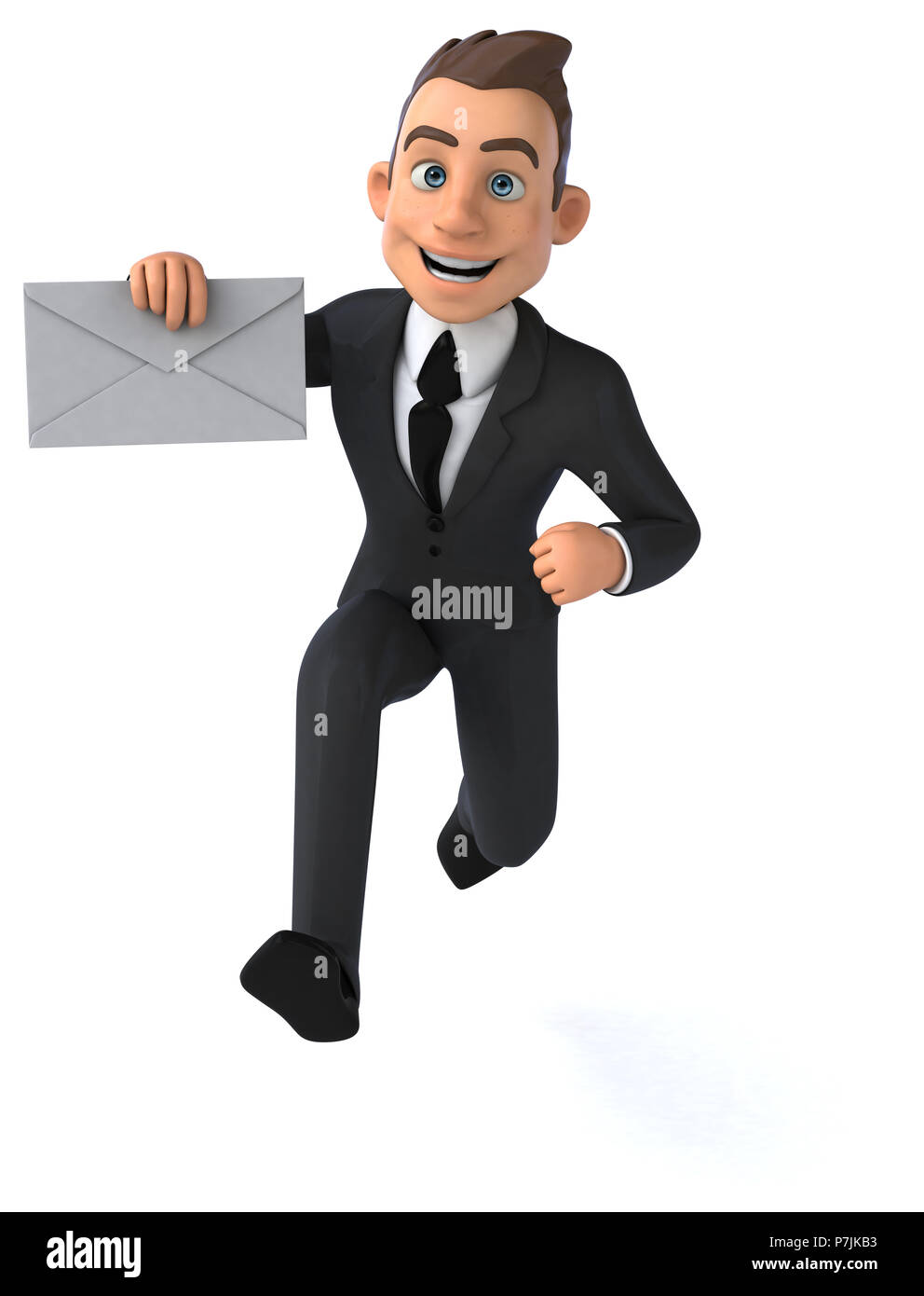 Fun business man Stock Photo - Alamy