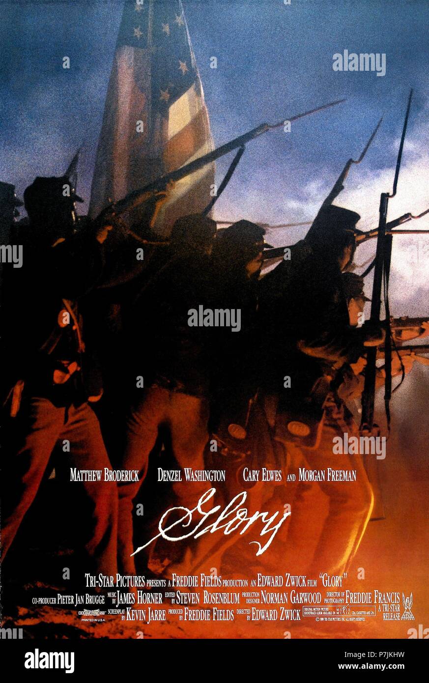 Original Film Title: GLORY. English Title: GLORY. Film Director: EDWARD ...