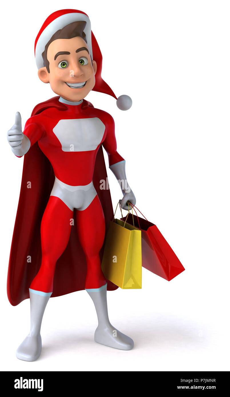 Fun santa claus Stock Photo - Alamy