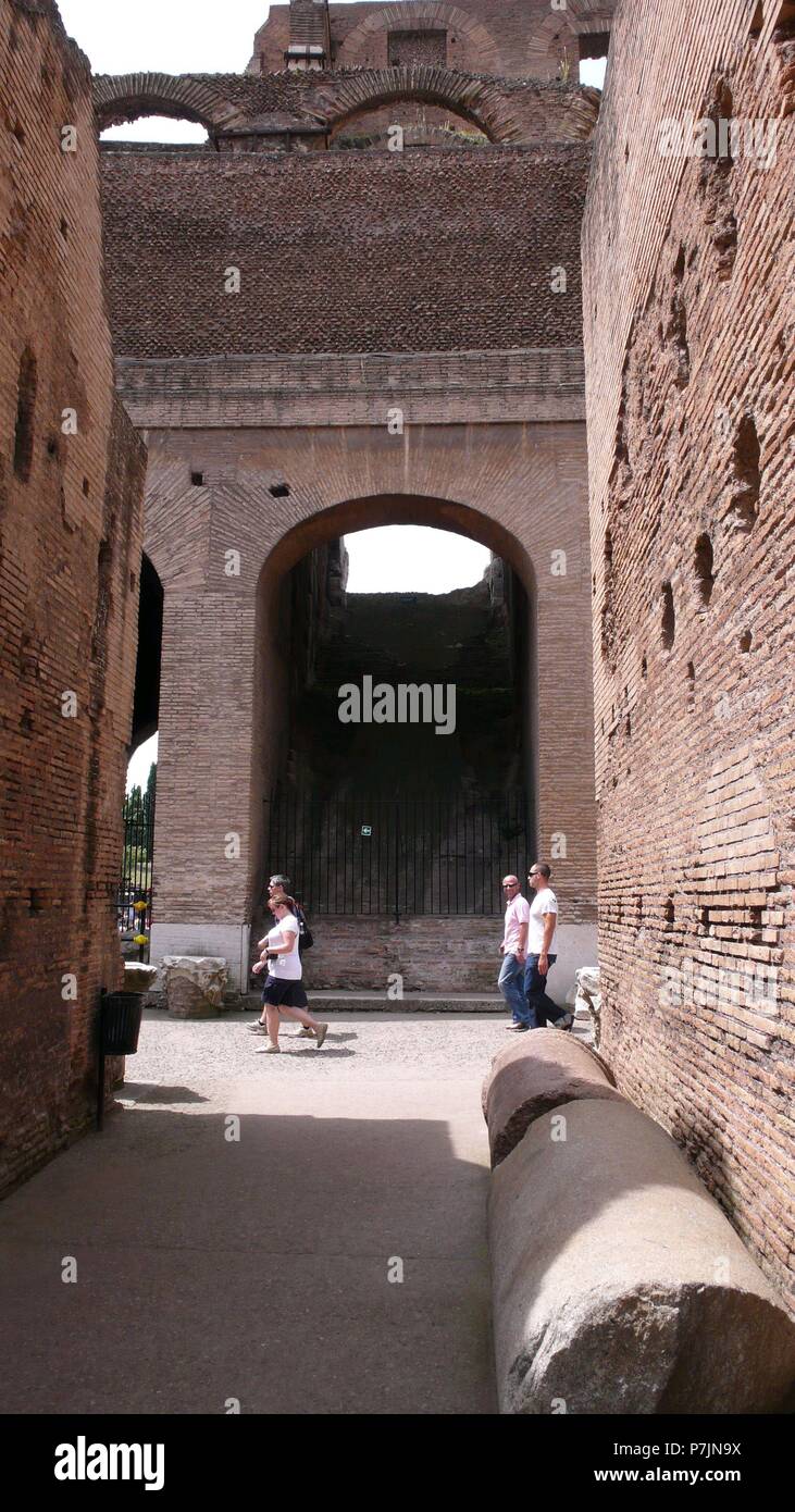 Necro Vomitorium Rome 149 Roman Colosseum Drawing High Res