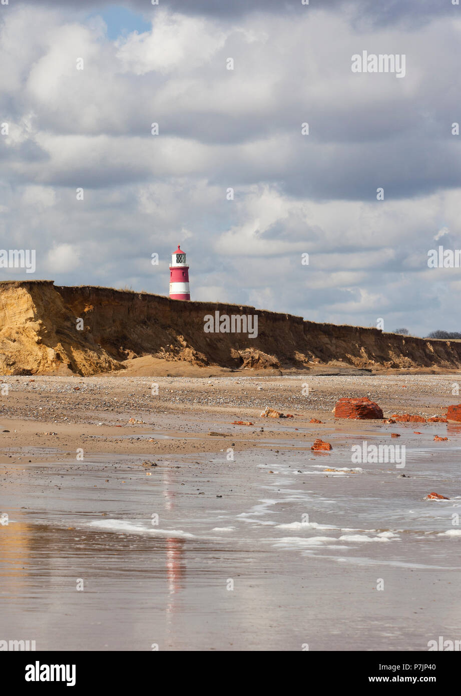 Happisburgh Lighthouse, Norfolk, UK Stock Photo - Alamy