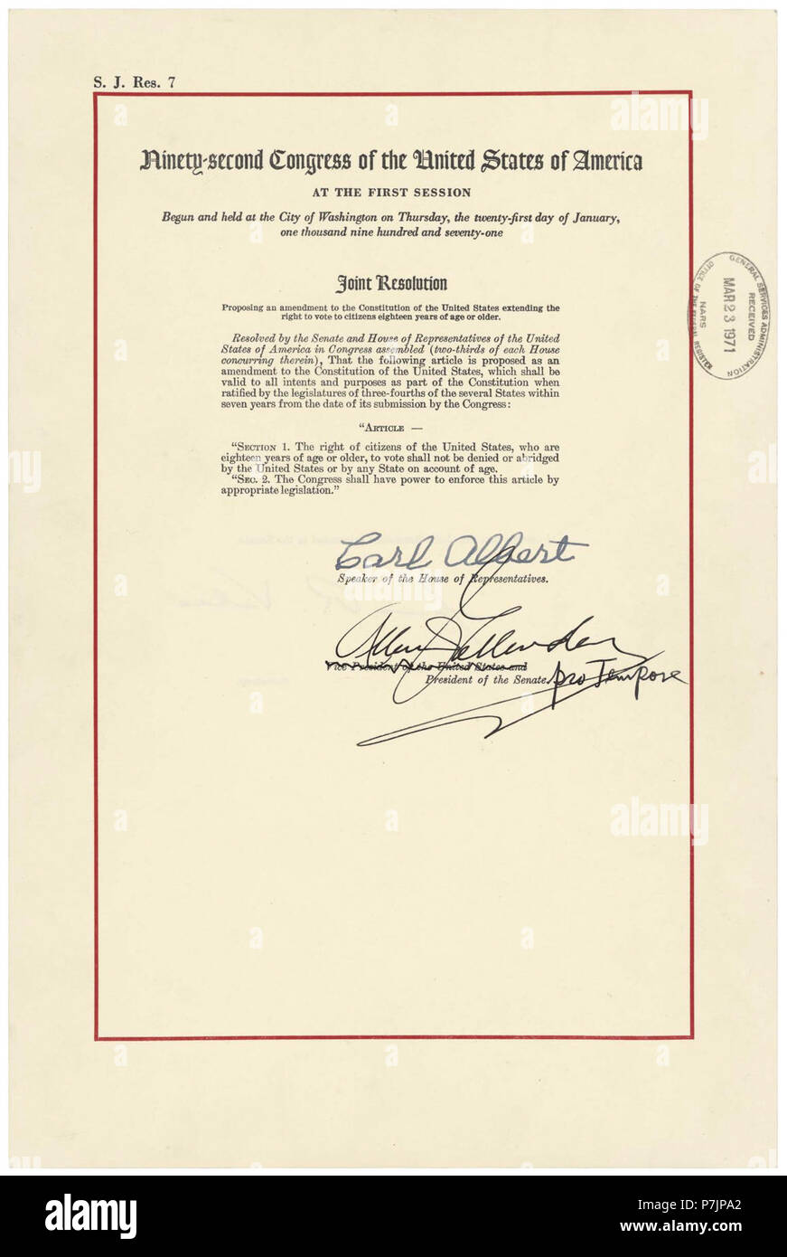 26th Amendment Definition