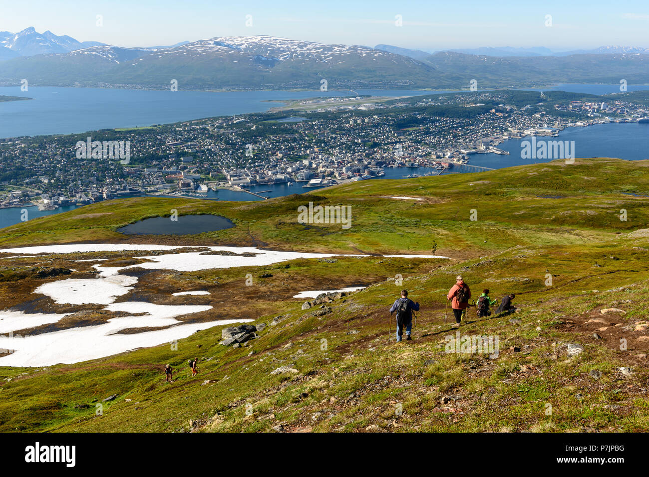 Tromso floya summer hi-res stock photography and images - Alamy