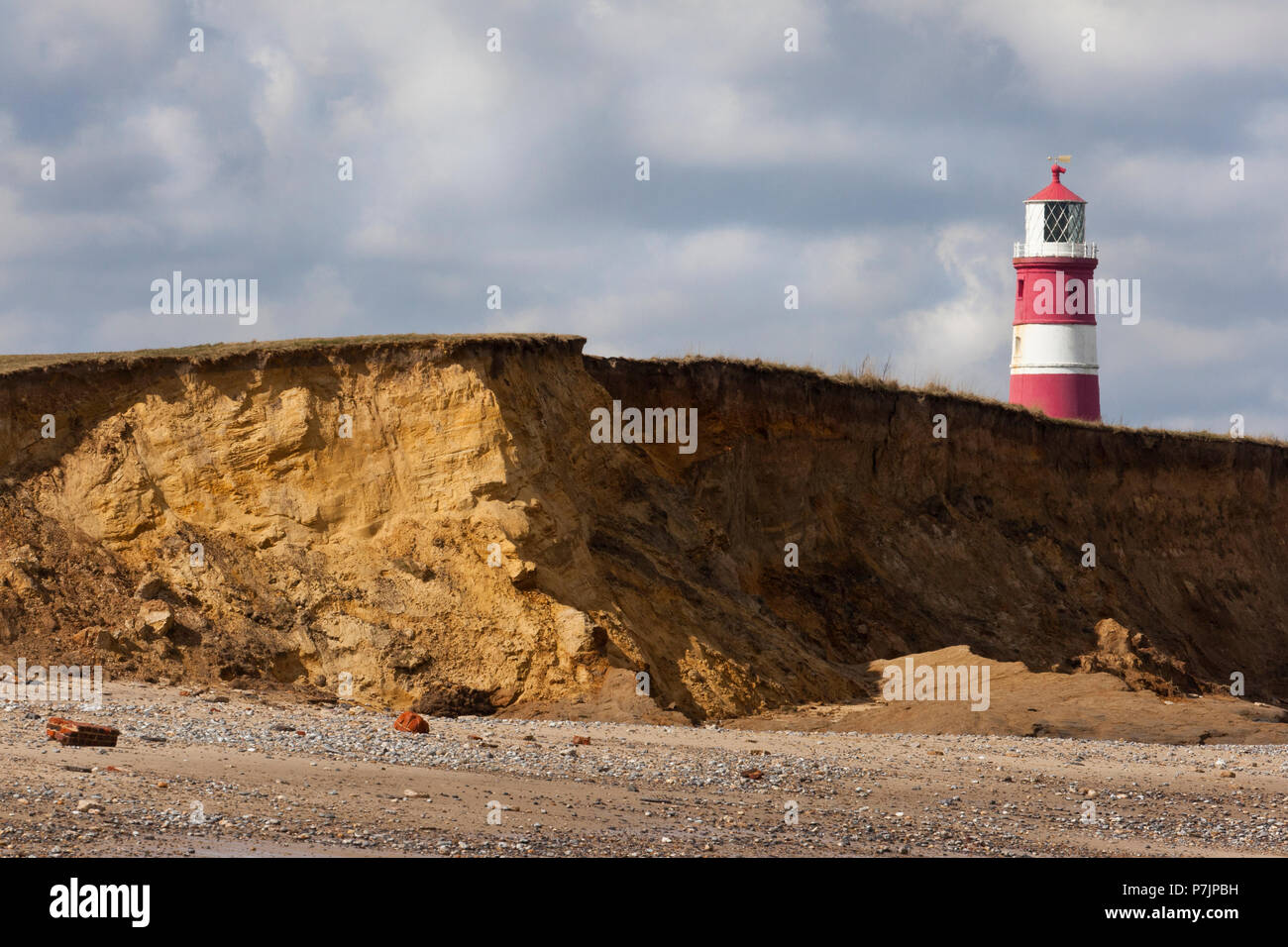 Happisburgh Lighthouse, Norfolk, UK Stock Photo - Alamy
