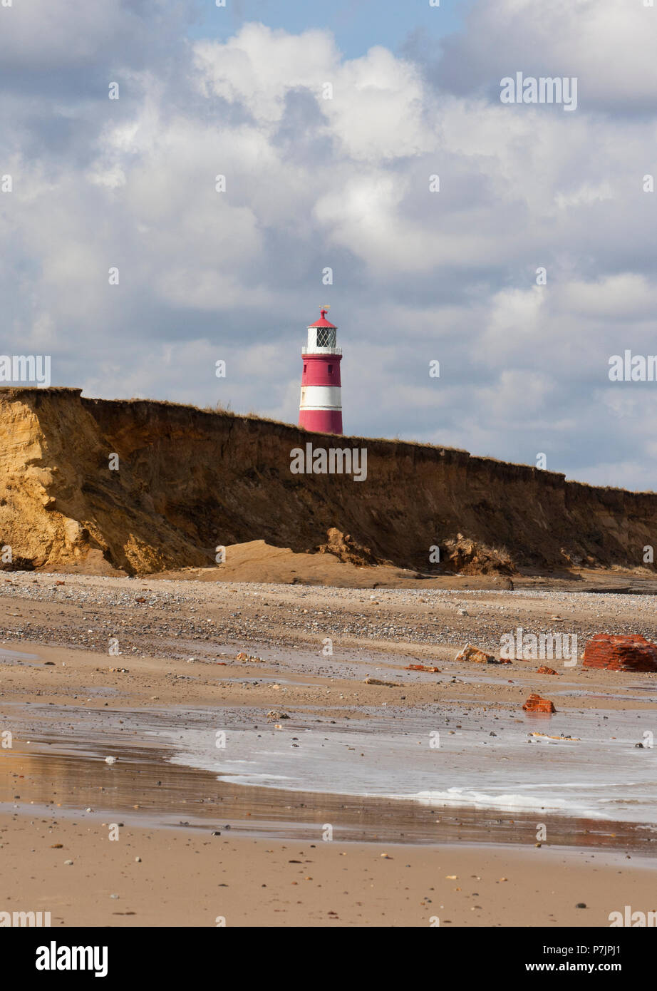 Happisburgh Lighthouse, Norfolk, UK Stock Photo - Alamy