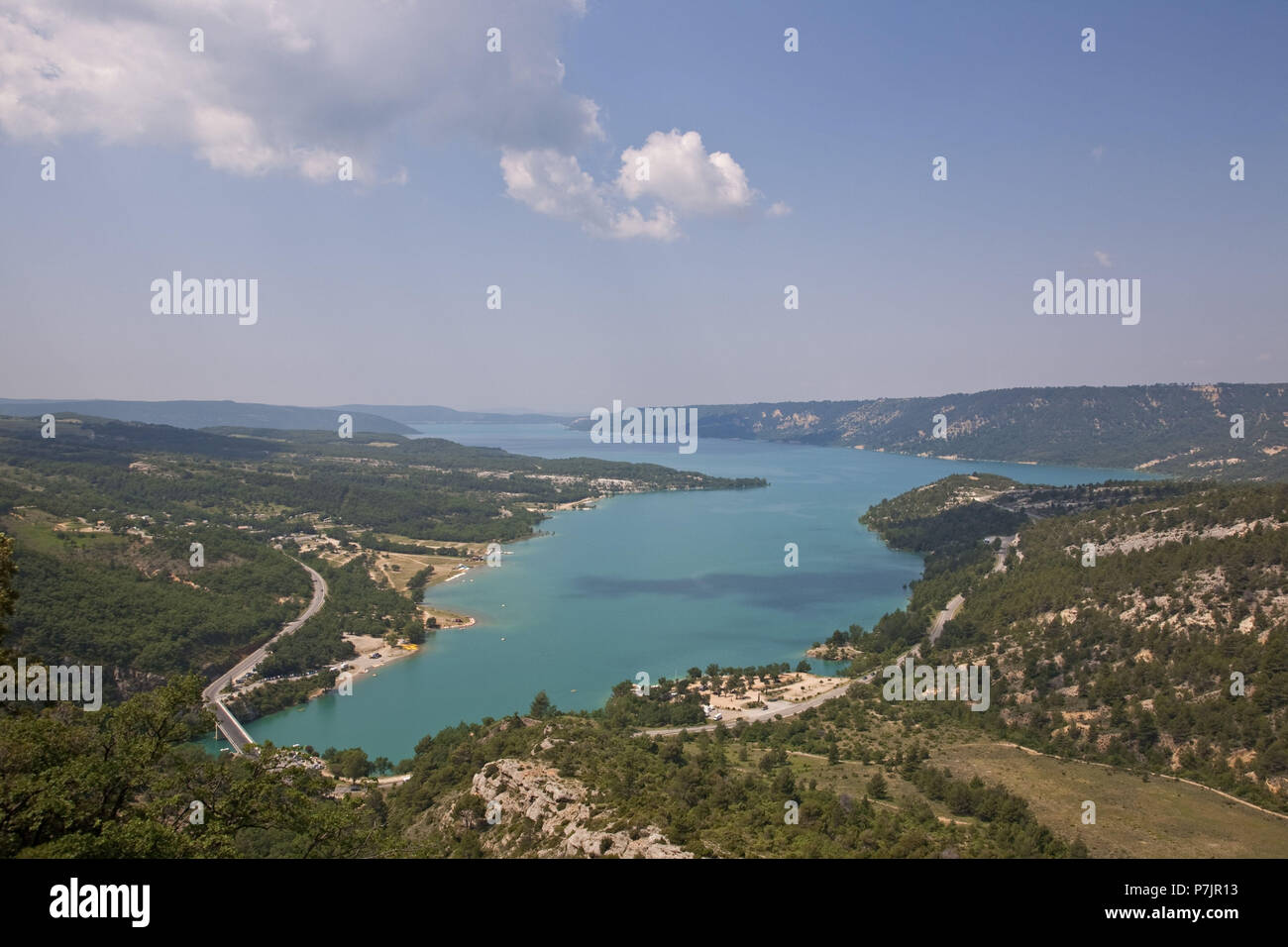 Lac de Sainte Croix, Provence, Aiguines, Provence-Alpes-Cote d'Azur ...