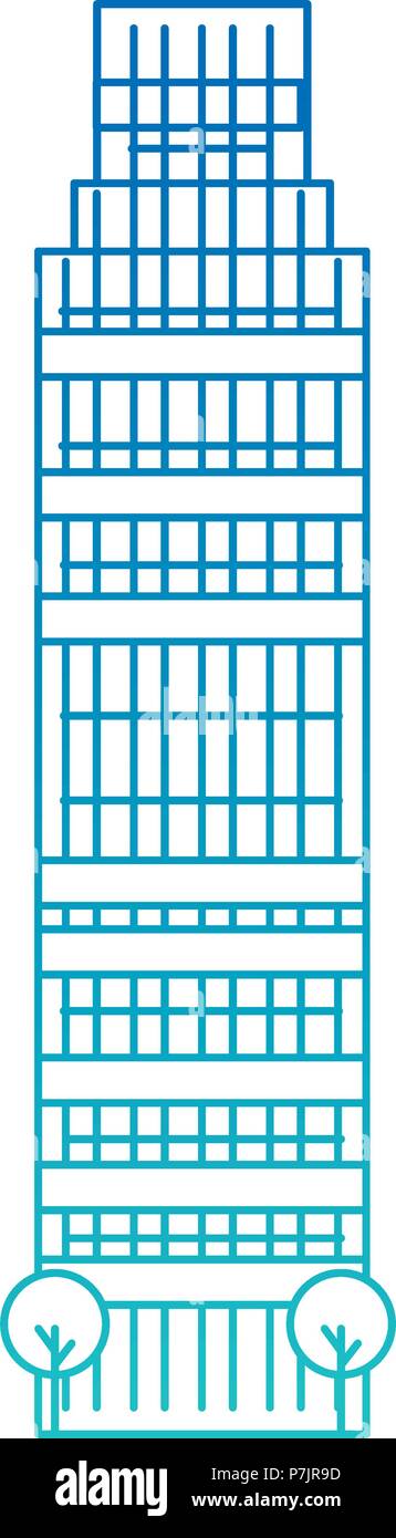 skyscraper building facade icon Stock Vector Image & Art - Alamy