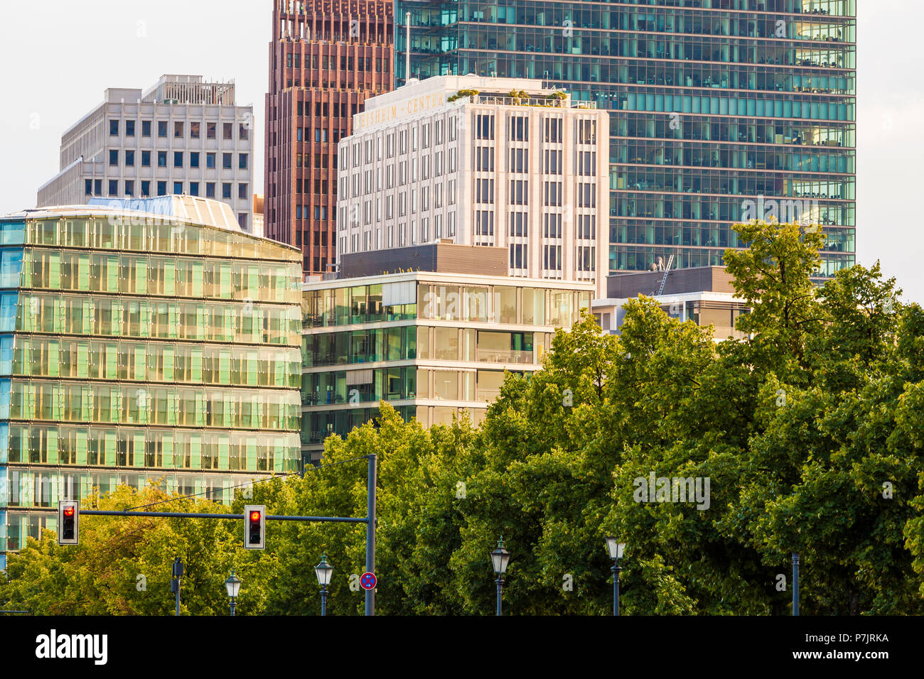 Facades office buildings germany berlin hi-res stock photography and ...