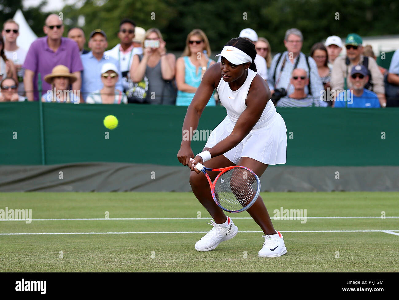 Sloane stephens at wimbledon 2018 hi-res stock photography and images ...