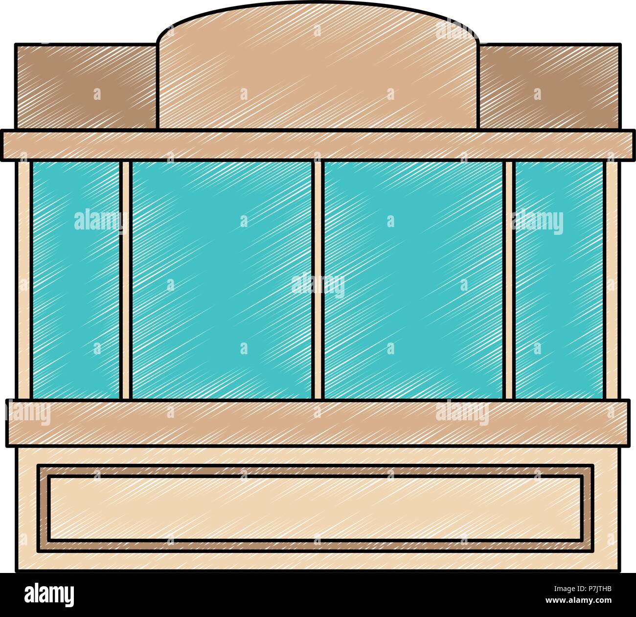 window of store front Stock Vector Image & Art - Alamy