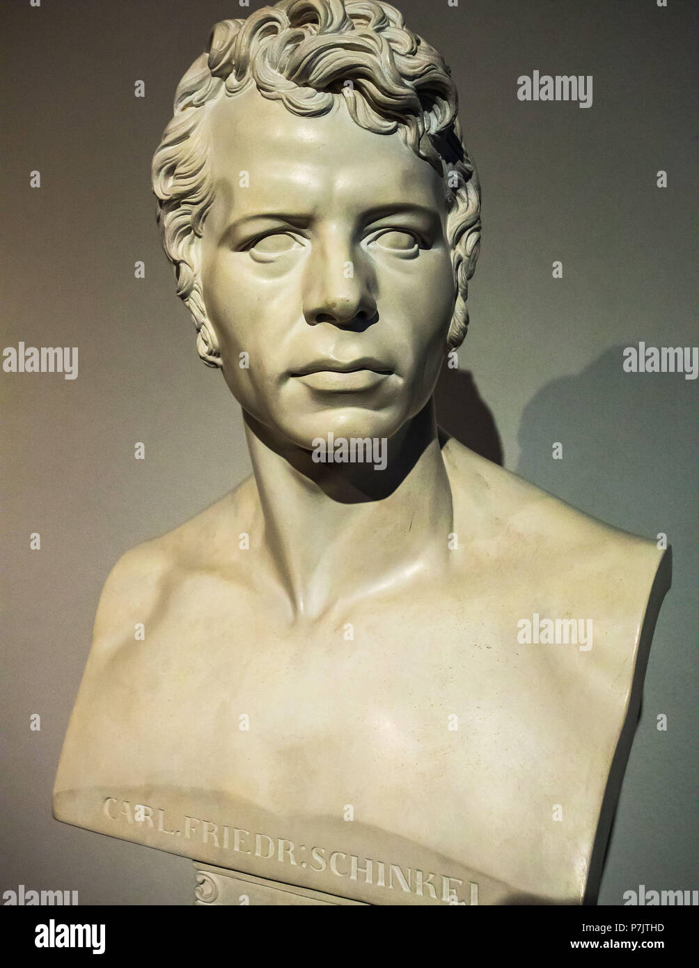 Bust of Schinkel Stock Photo - Alamy