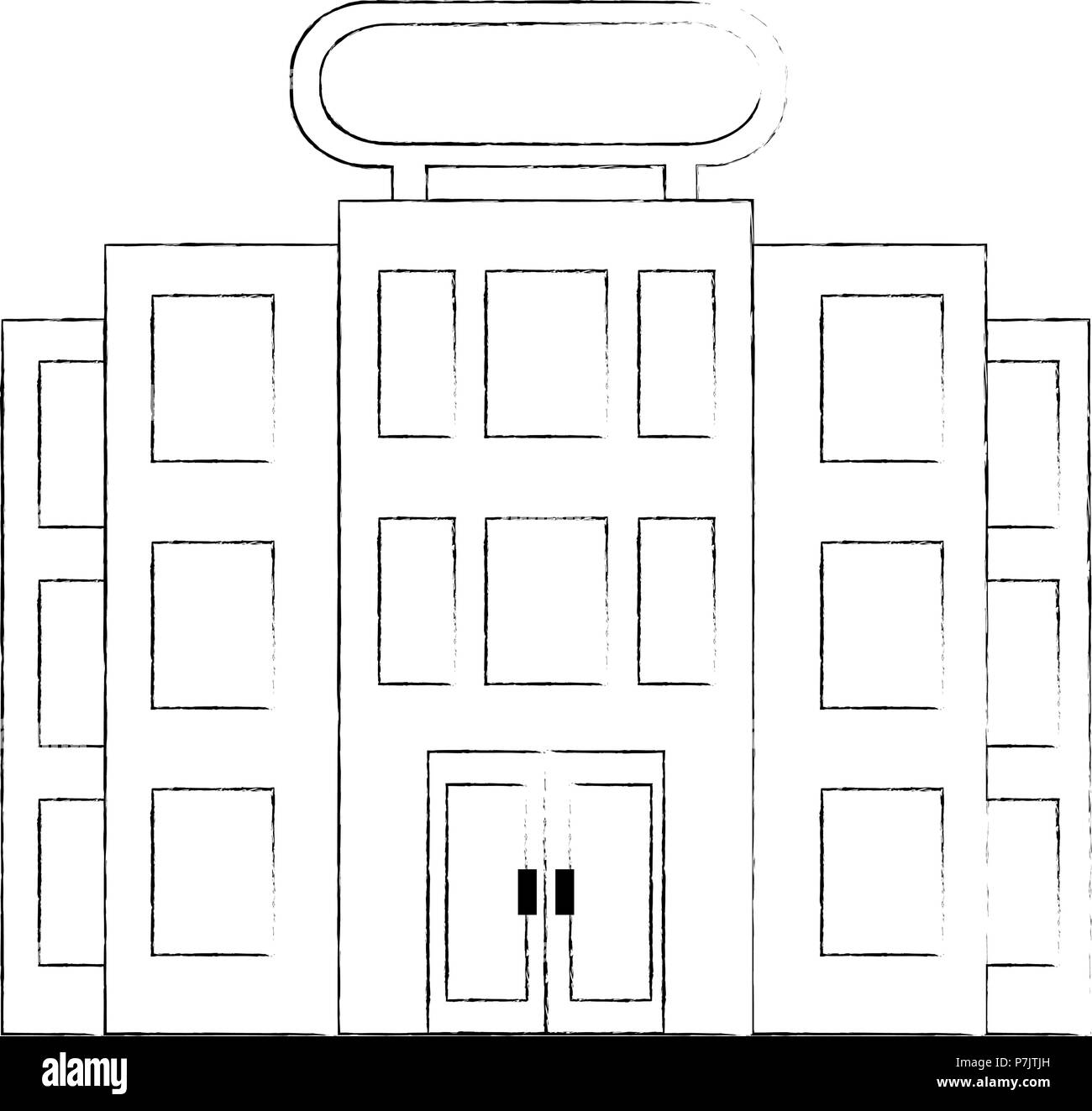Simple Hotel Drawings