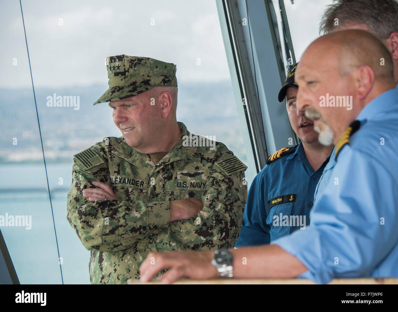 Vice admiral john alexander hi-res stock photography and images - Alamy