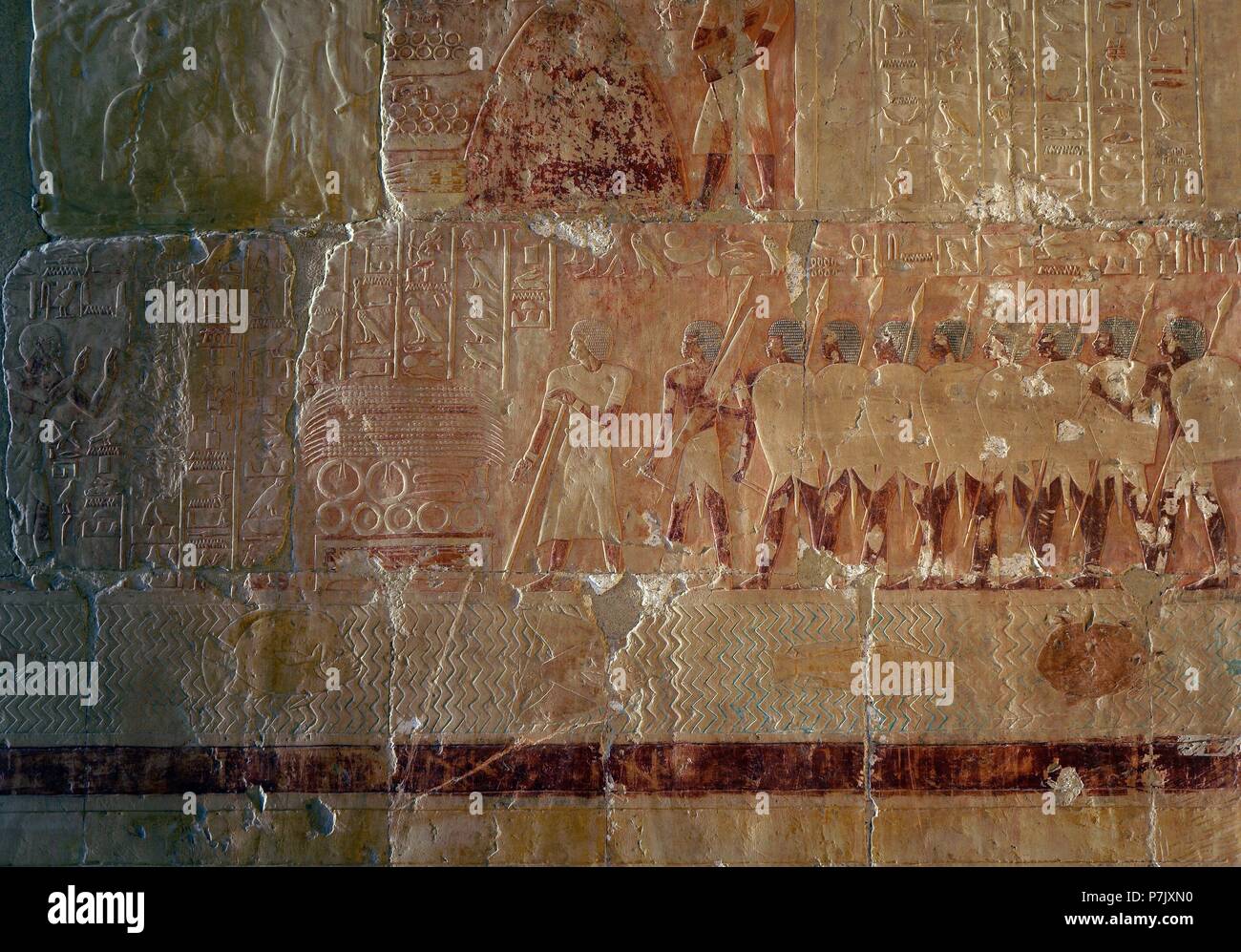 Hatshepsut temple punt relief hi-res stock photography and images - Alamy