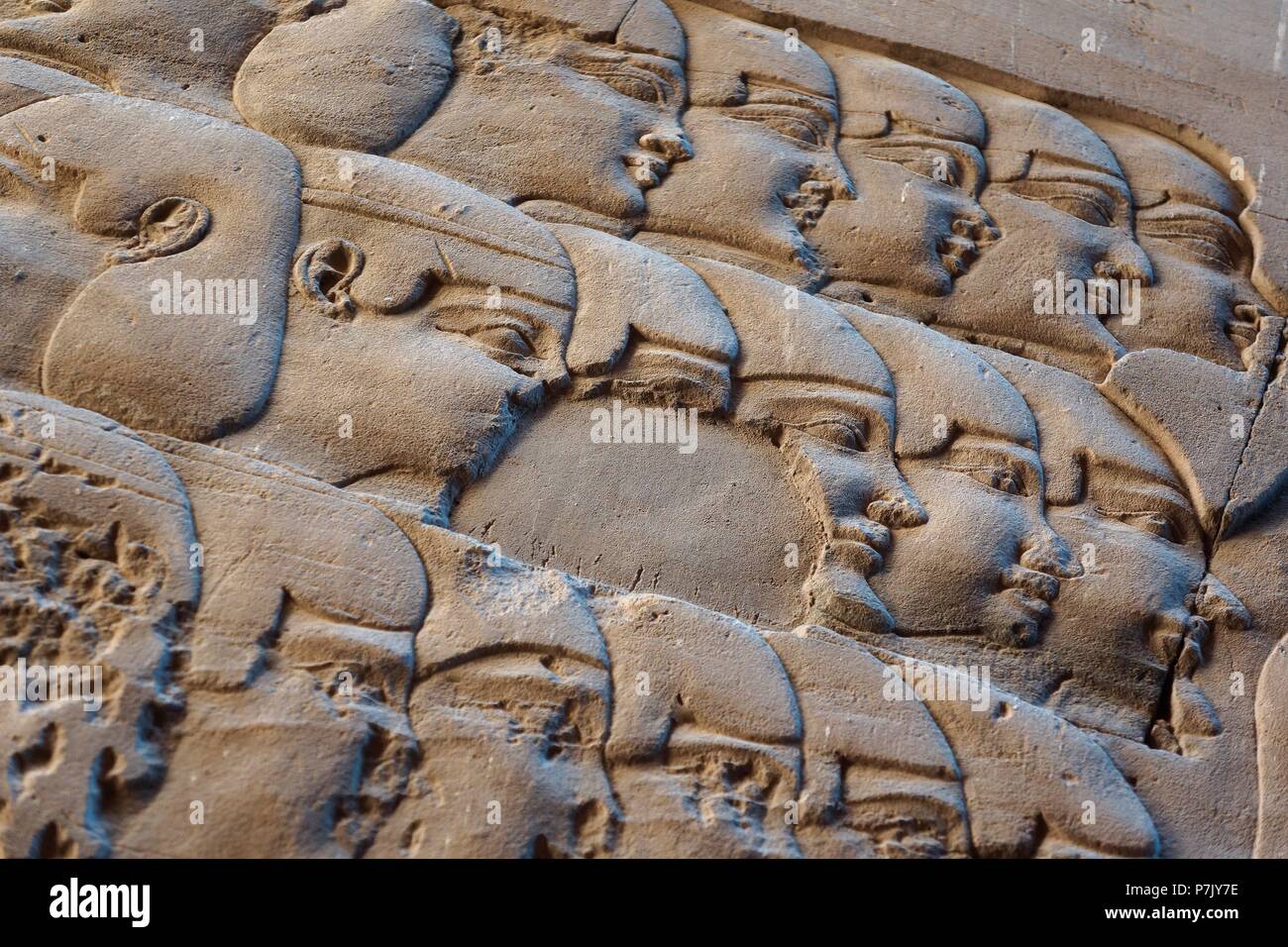 El Templo de Edfu está ubicado en la ciudad de Edfu (Egipto), que ...
