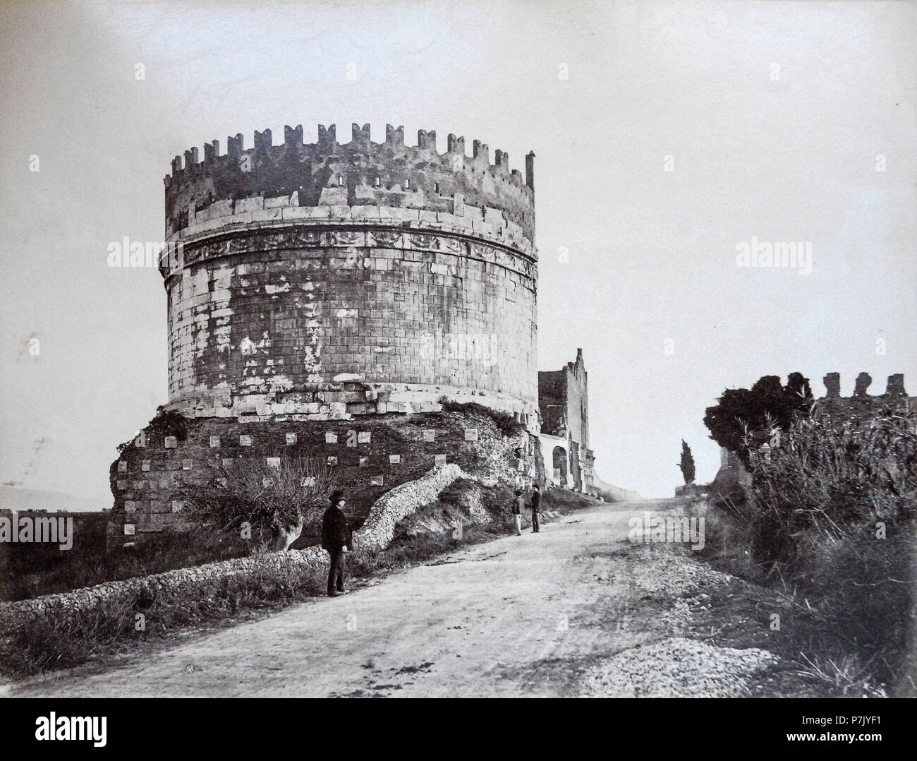 La tumba de cecilia metella hi-res stock photography and images - Alamy