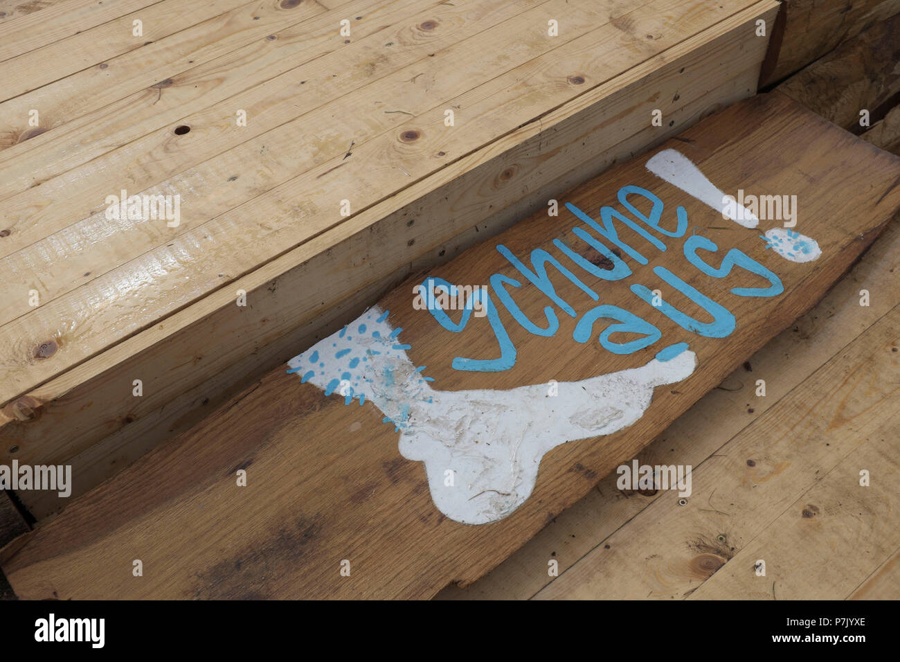 Shoes off hi-res stock photography and images - Alamy