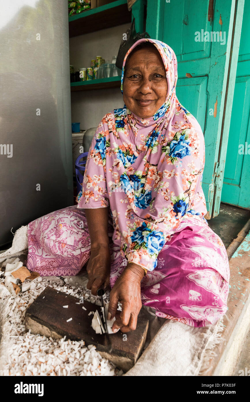 Senior coconut hi-res stock photography and images - Alamy