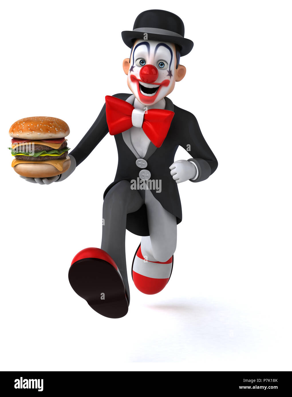 Hamburger happy clown hi-res stock photography and images - Alamy