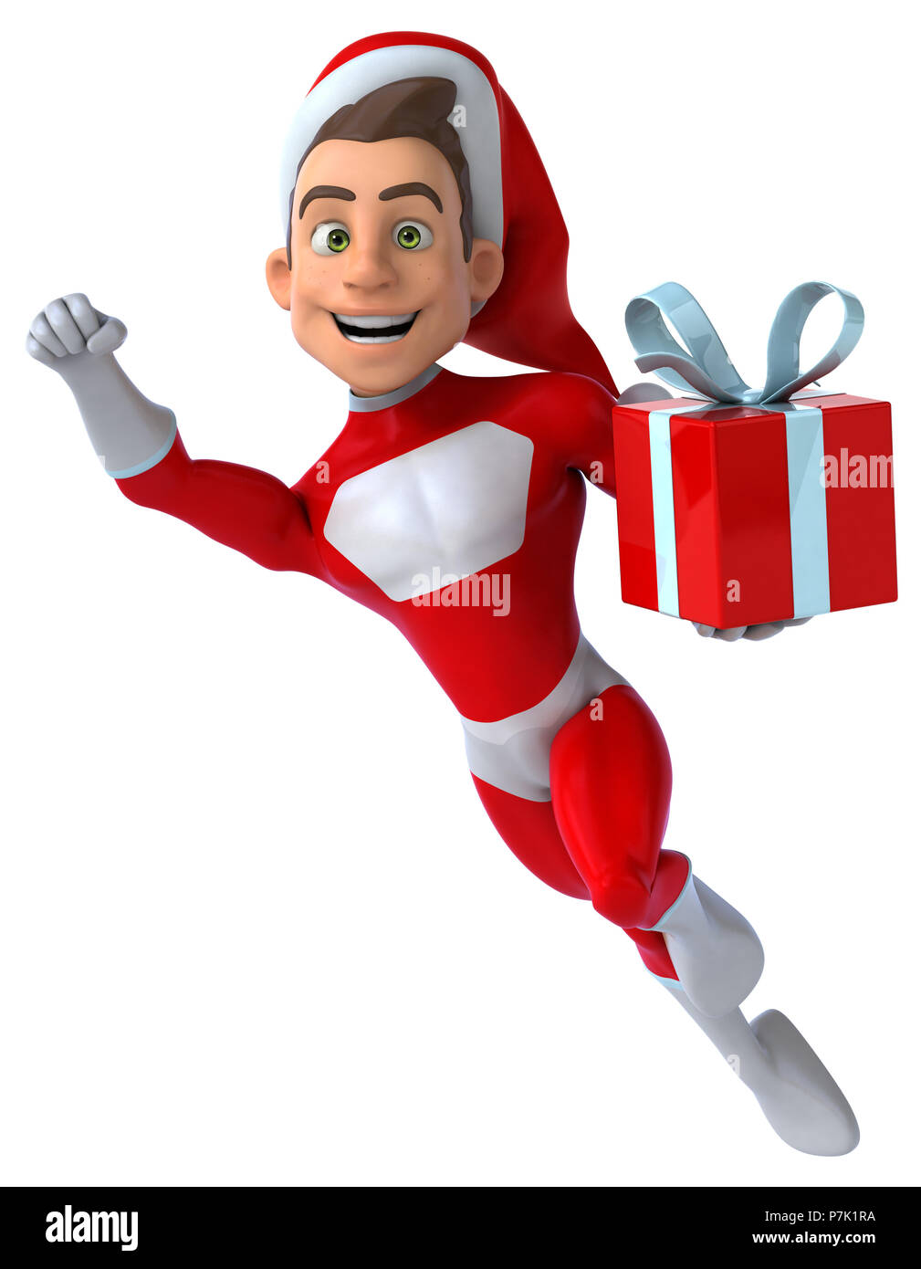 Fun santa claus Stock Photo - Alamy