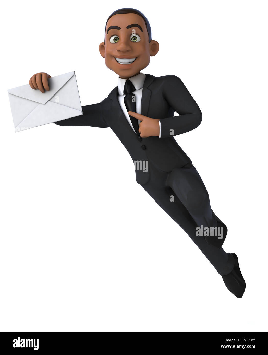 Fun business man Stock Photo - Alamy
