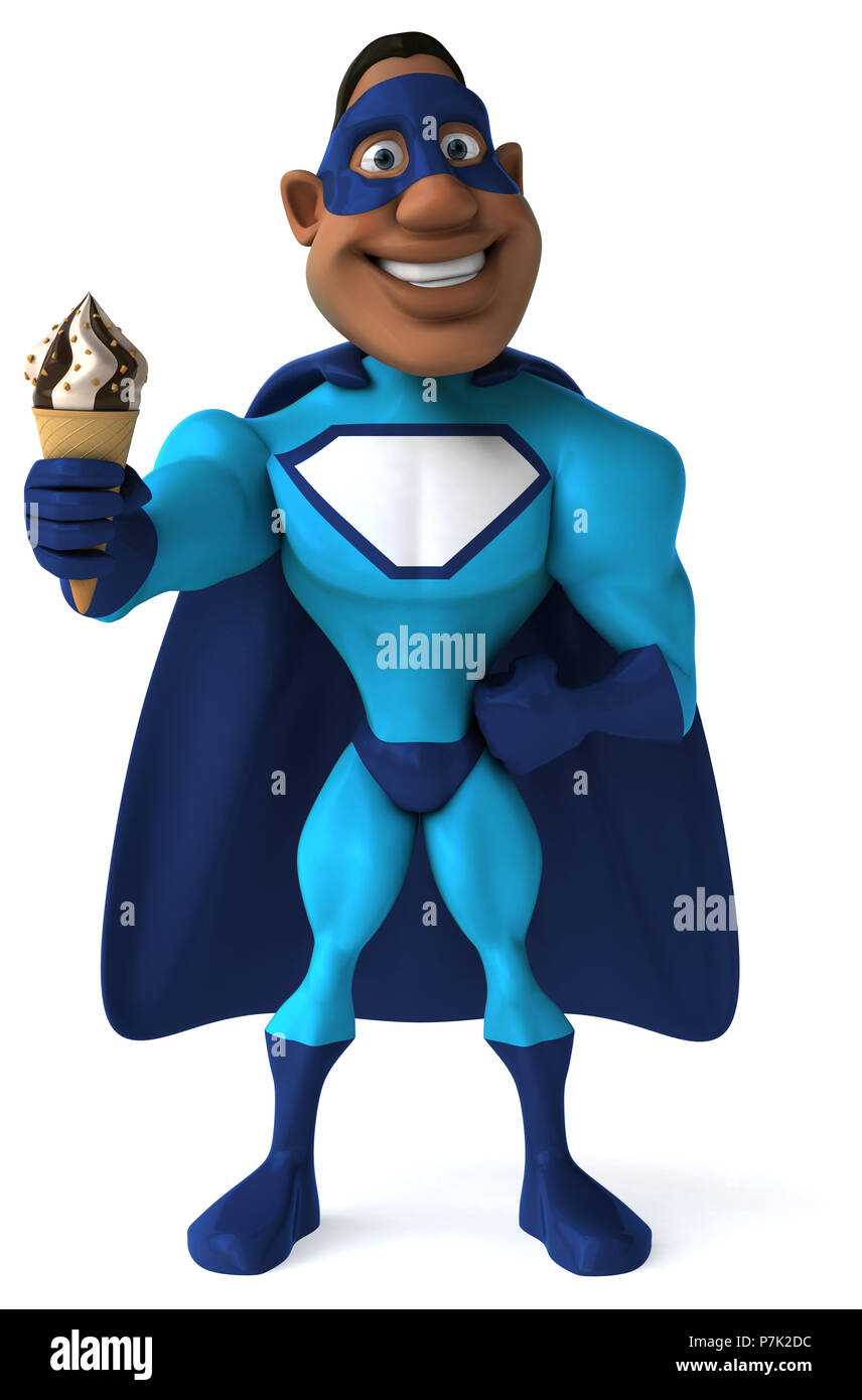 Cartoon illustration ice cream super hi-res stock photography and ...