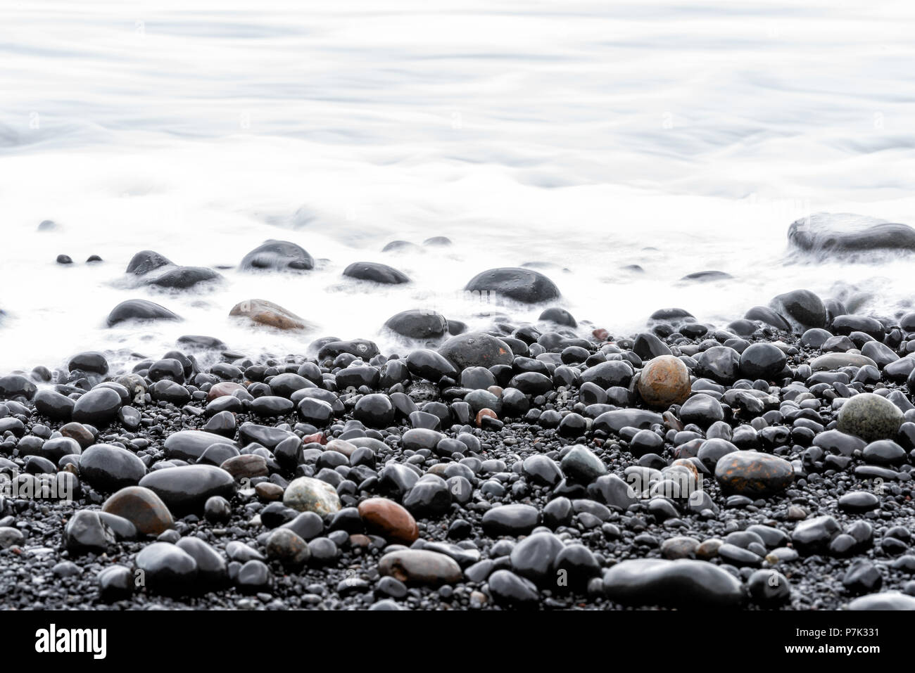 Smooth volcanic rocks and stones hi-res stock photography and images ...