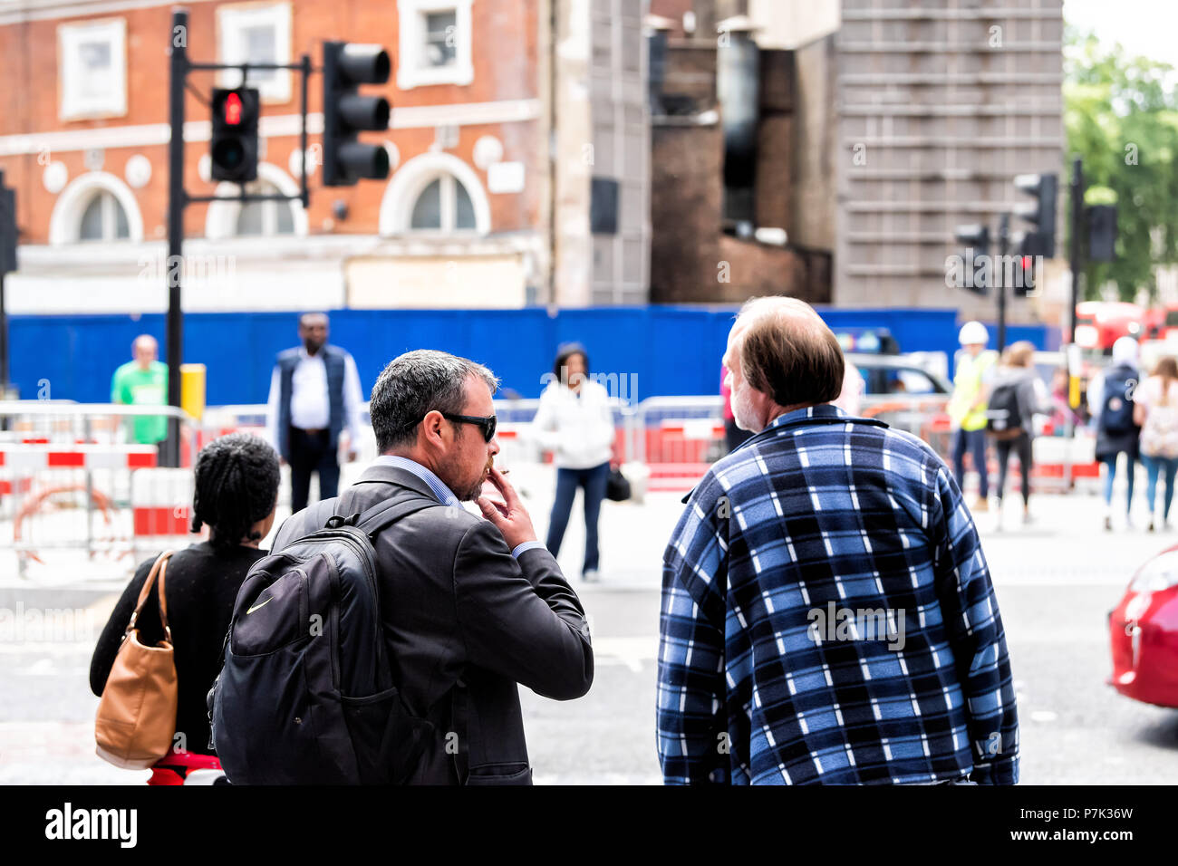 Car Traffic Light Waiting Red Stock Photos & Car Traffic Light Waiting ...
