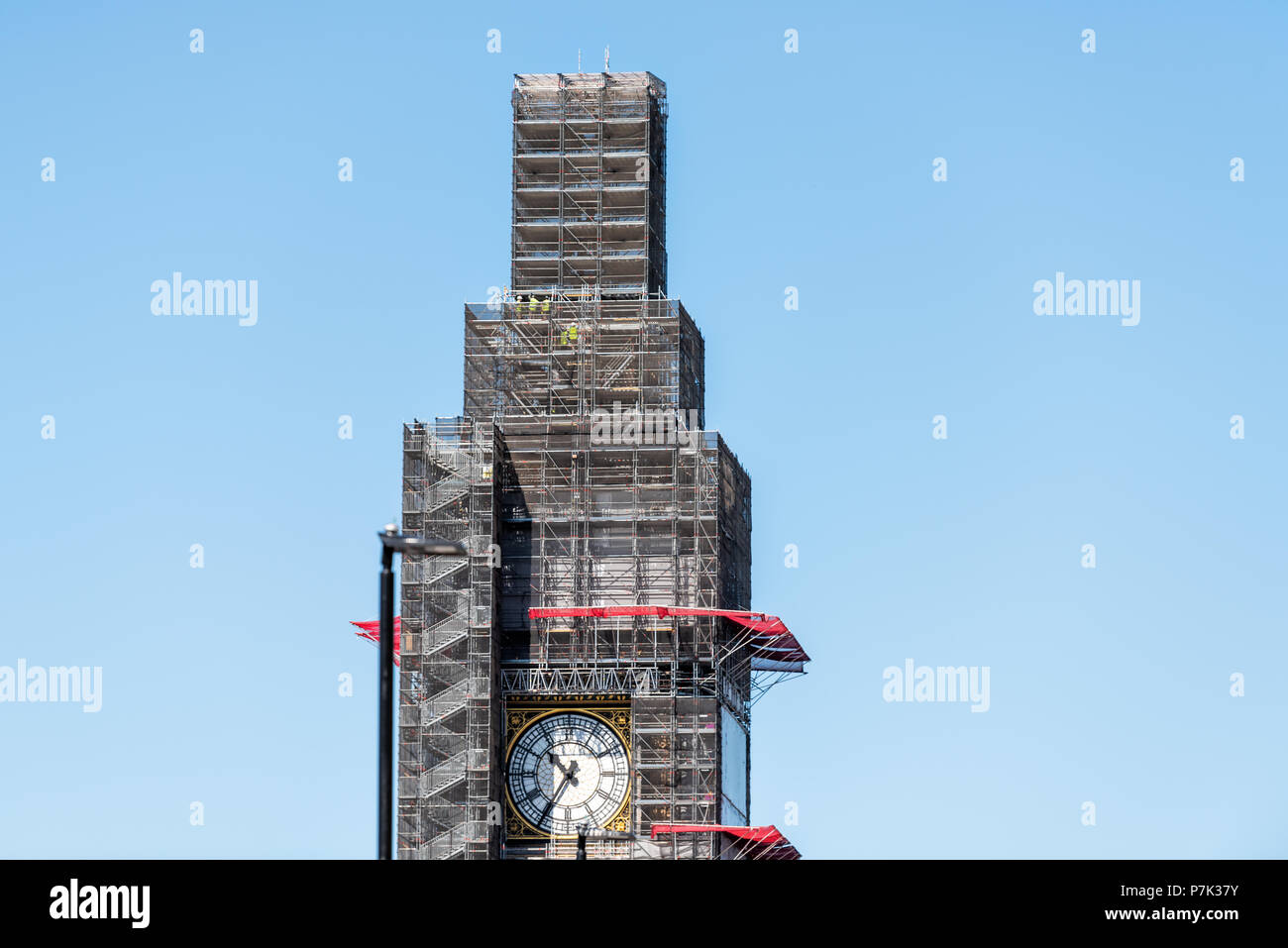 Big ben scaffolding clock face hi-res stock photography and images - Alamy
