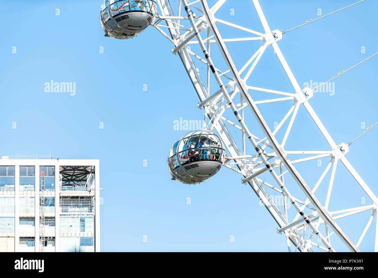 Inside The London Eye High Resolution Stock Photography and Images - Alamy