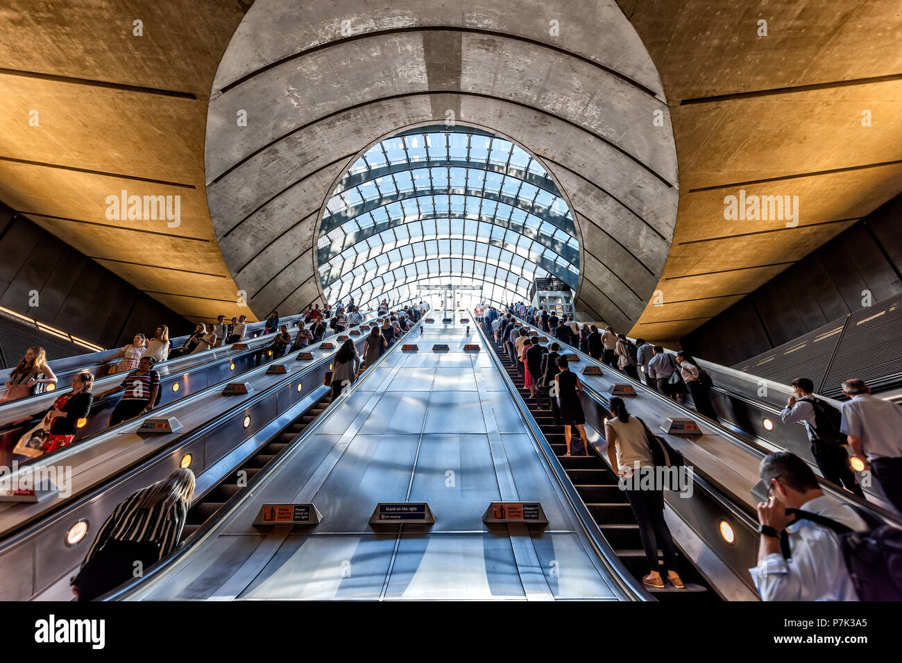 London underground steps hi-res stock photography and images - Alamy