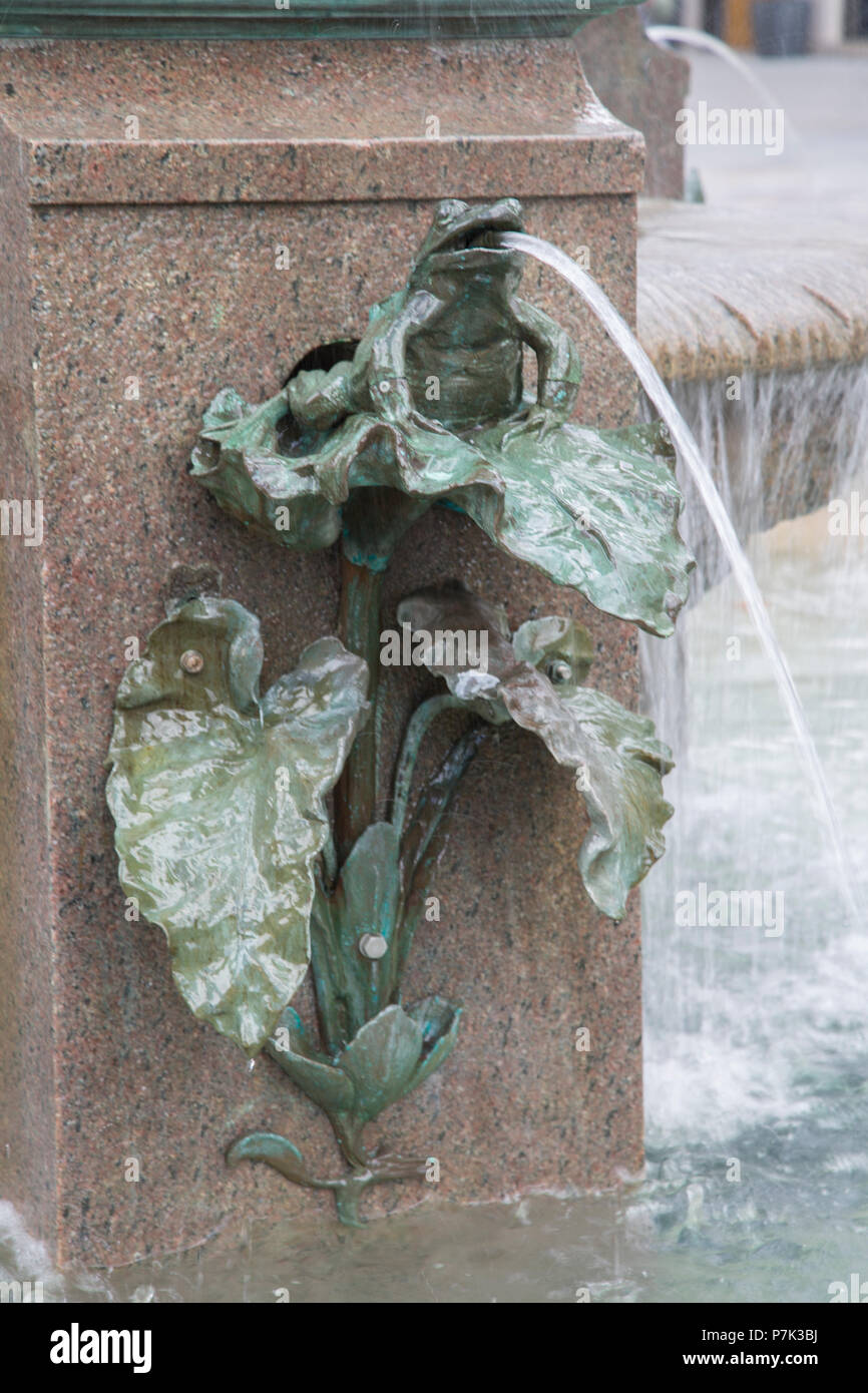 Stork Fountain; Copenhagen; Denmark Stock Photo - Alamy