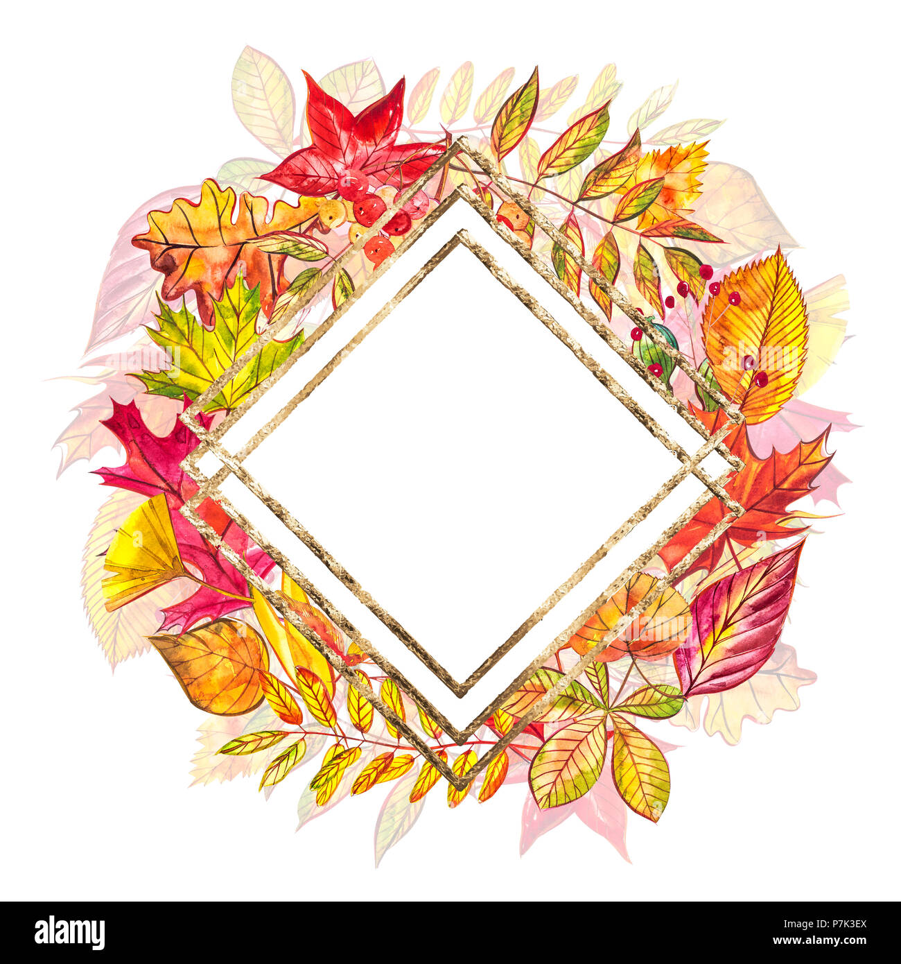 Autumn template background. Seasonal illustrations.web banner template ...