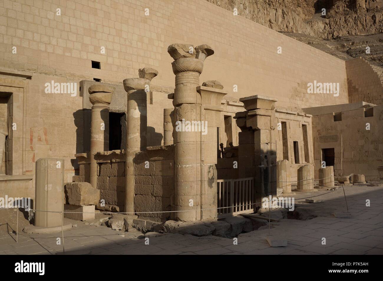 Temple Deir The Bahary. It means "The northern convent" and is a ...