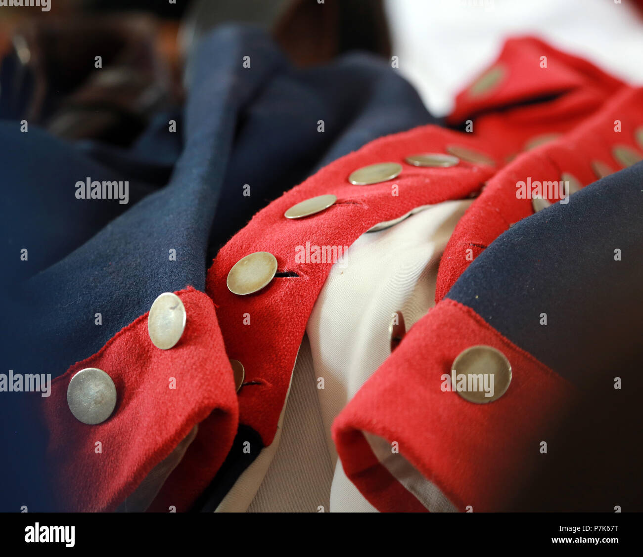 Blue military uniform hi-res stock photography and images - Alamy