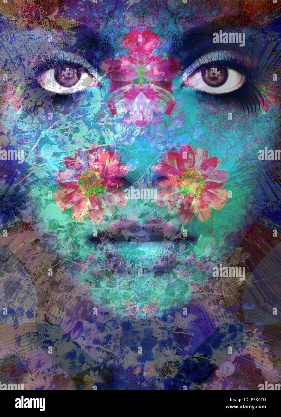 Overlaid hi-res stock photography and images - Alamy