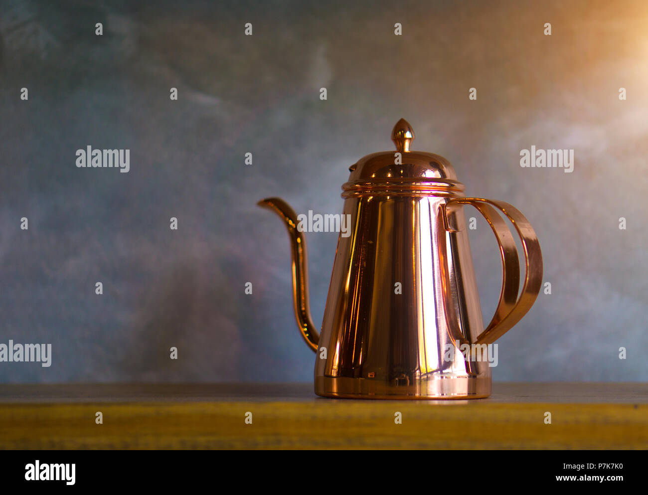 Old antique copper coffeepot hi-res stock photography and images - Alamy