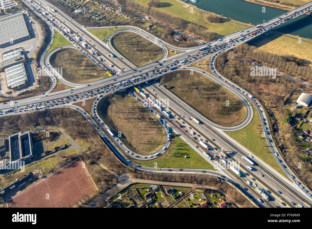 Autobahn a59 hi-res stock photography and images - Alamy